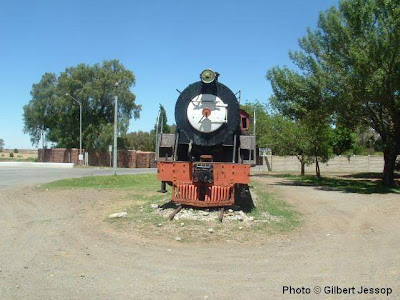 old STEAM LOCOMOTIVES in South Africa: Theunissen, Town, SAR Class 16DA ...