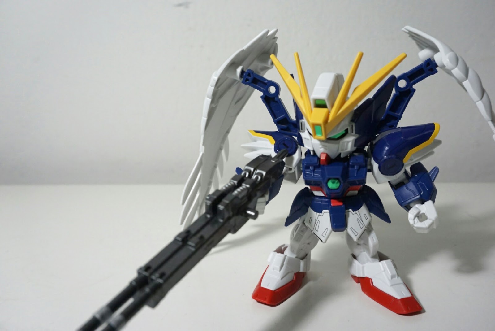 Review SD Ex-standard Gundam Wing - Gundam Osamu : gunpla builder