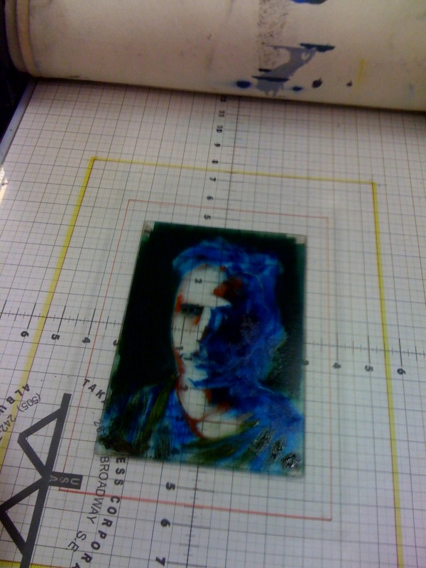 Monotype Printmaking: Additive and Subtractractive Self Portraits (from ...