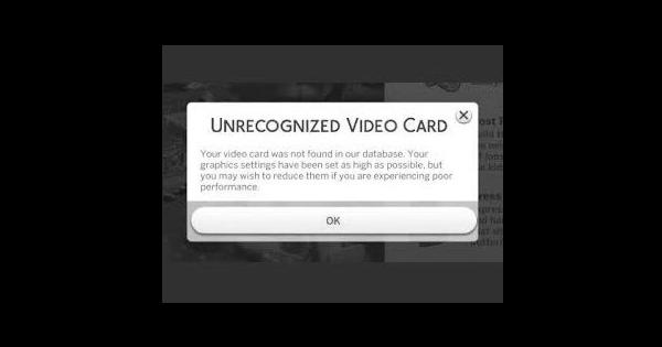 How To Fix Unsupported/Unrecognized Video Card Error