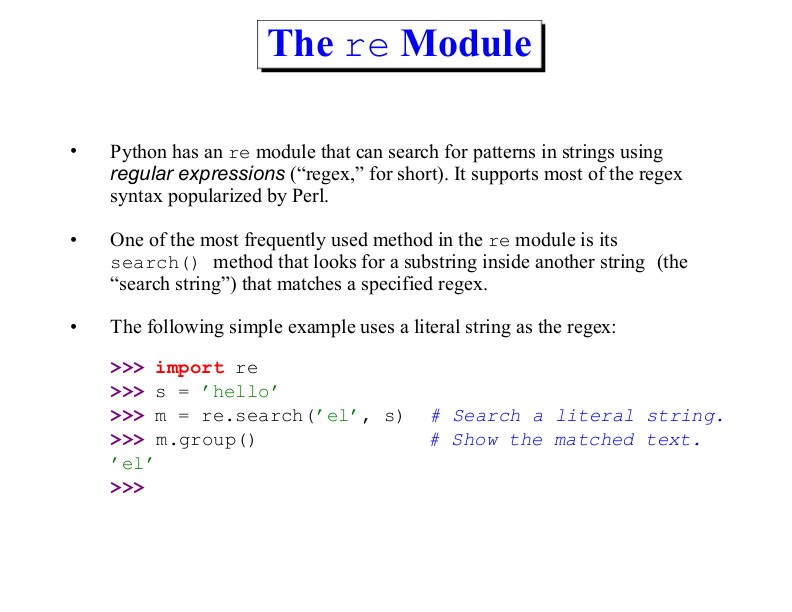 Networking And Scripting : Python IN Nutshell Networking And Scripting : Python IN Nutshell
