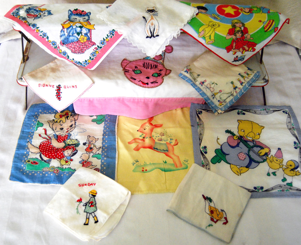 The Copycat Collector: COLLECTION #45: Children's Handkerchiefs