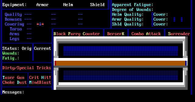 Character sheet (ansi art)