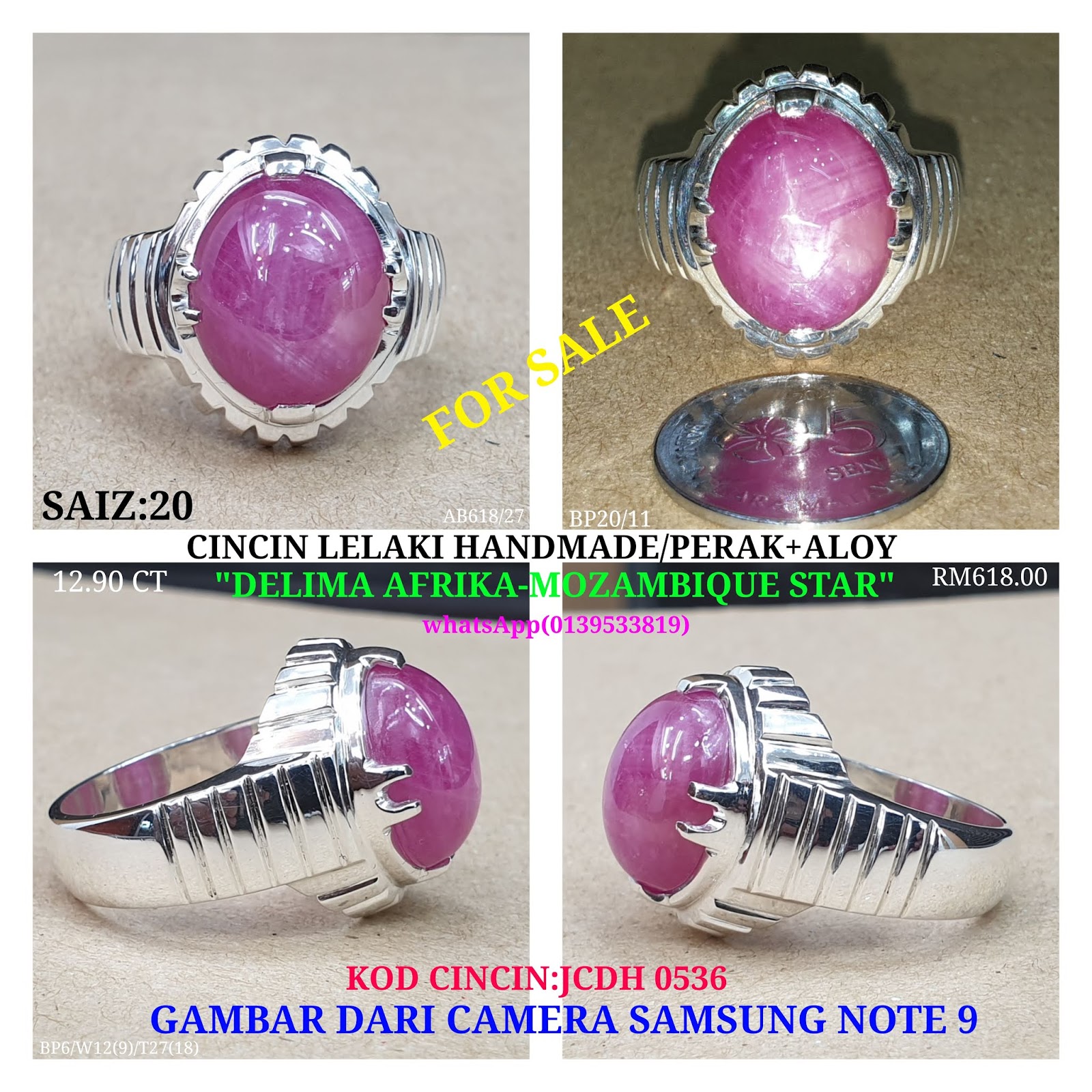 (JCDH):JUALAN CINCIN LELAKI WALK-IN DAN ONLINE/PERMATA DELIMA/BODY ...