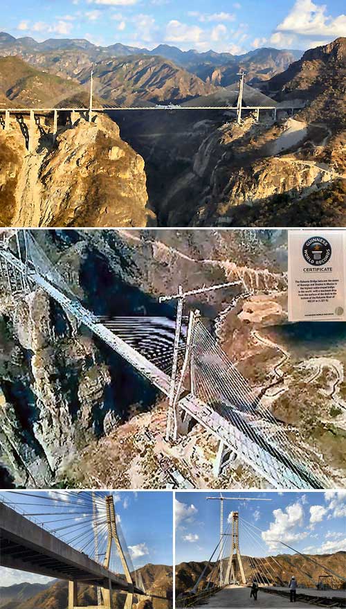 Amici-in-allegria: El puente Baluarte-Bicentenario - Guinness