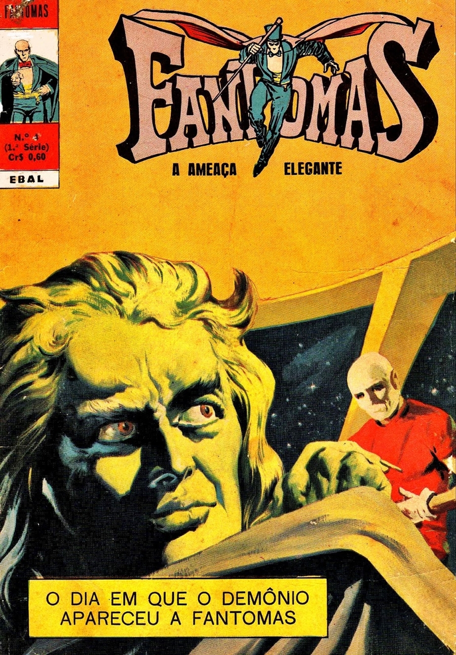 PR - Gibis "Antigos": Fantomas - (1ª Série) - Nº 4 - Novembro 1970 - Ed ...