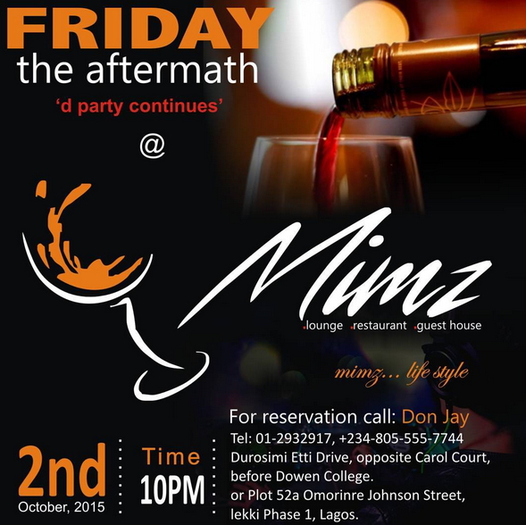 Photos: Ini Edo's Mimz Lounge, Restaurant Opening In Lekki Phase 1 ...