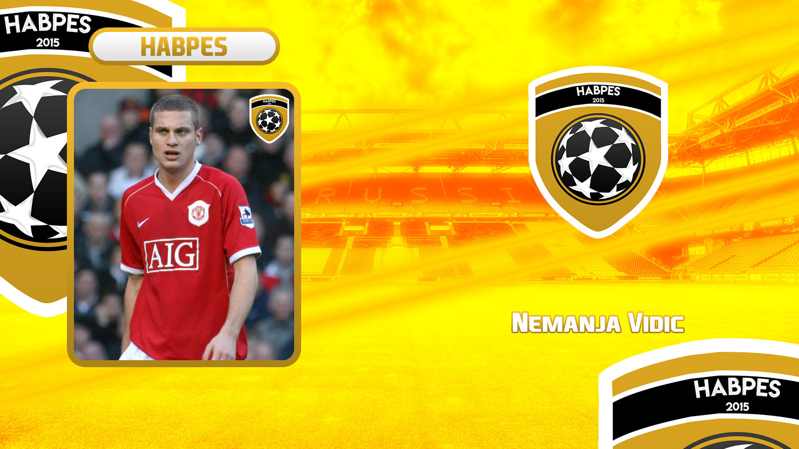 Nemanja Vidic ~ Habilidades Pro Evolution Soccer