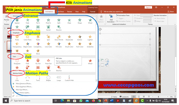 Pengenalan Dasar dan Cara Membuat PowerPoint Pembelajaran | Tutorial ...