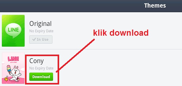 Cara Membuat dan Mengganti Tema LINE di Android | Wiwiufi.blogspot.com