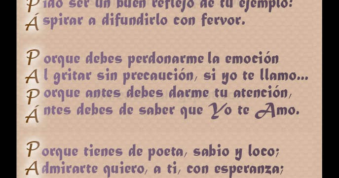 QUIERO APRENDER MÁS! cristina: Papá