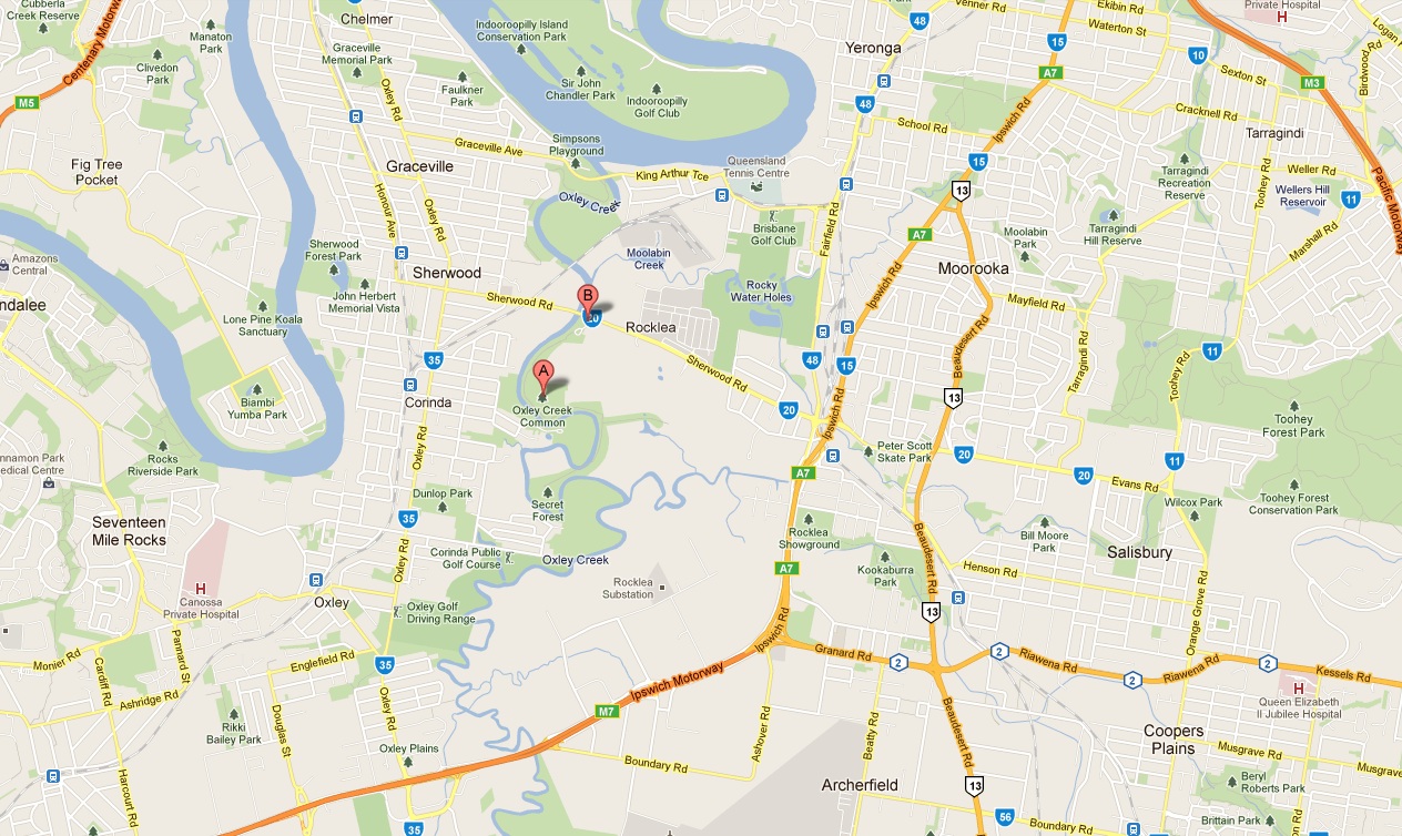 Mik's Random Adventures: EXPLORING OXLEY CREEK COMMON