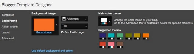 Blogger Dynamic Templates Now Customizable