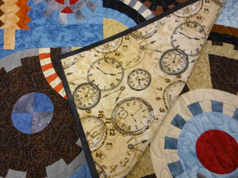 north winds quilting: The Clock Quilt
