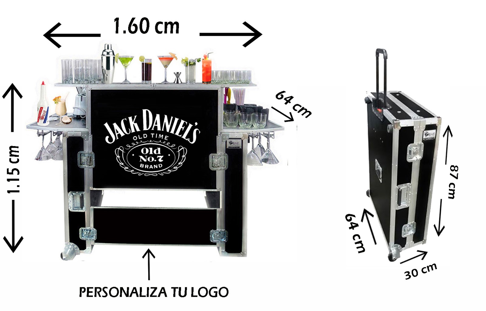 Bar Movil Barra Movil Bares portables Bar Bartender Delivery Barra Movil