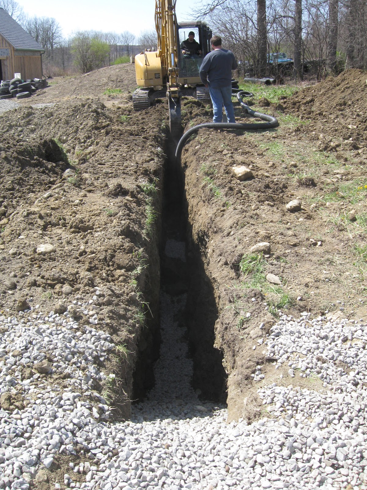 The Freeville Earthship: Excavation