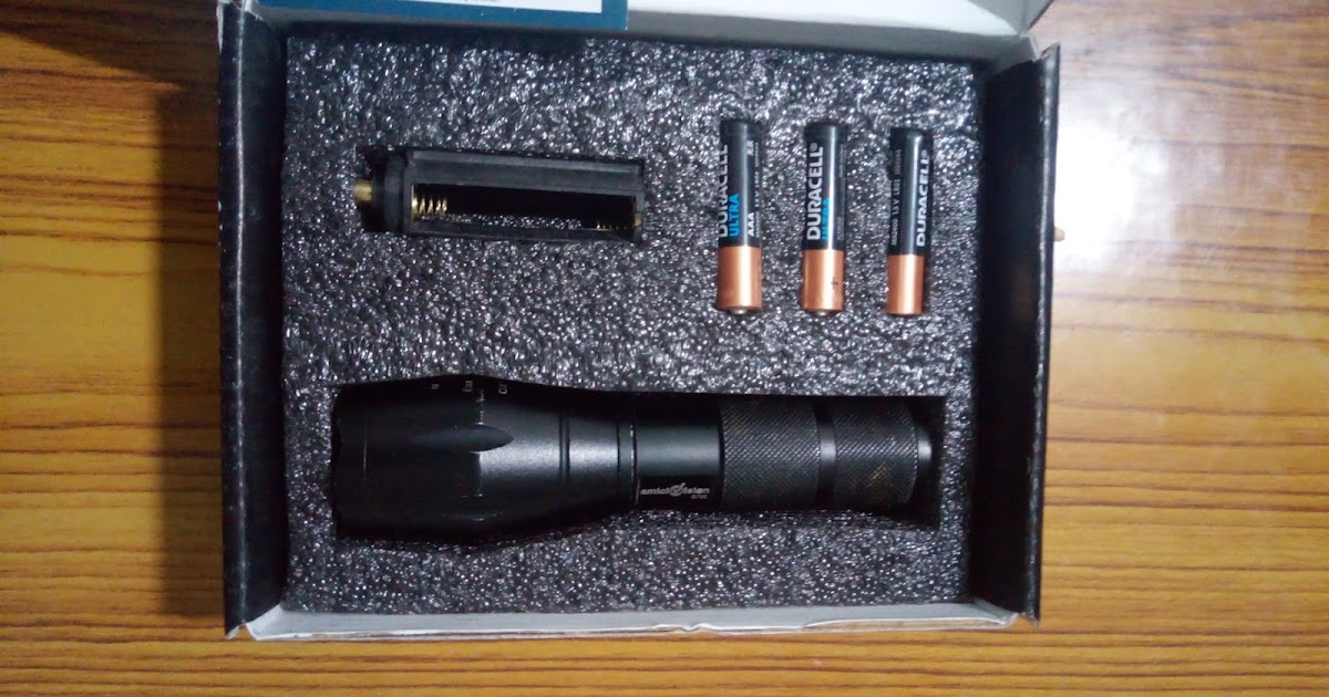 amicivision Tactical Led Light five Times Brighter than ordinary Torch