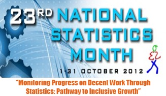 23rd National Statistics Month Celebration Schedule of Activities in ...