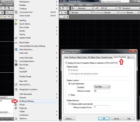 Quick Properties - ARUSHA_CAD