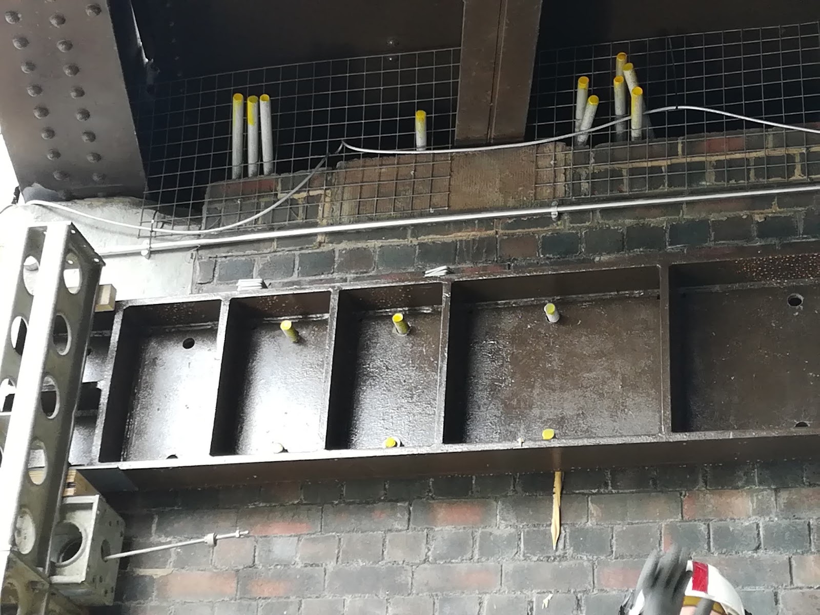 Civil Engineering Blog: More on the north abutment support beam