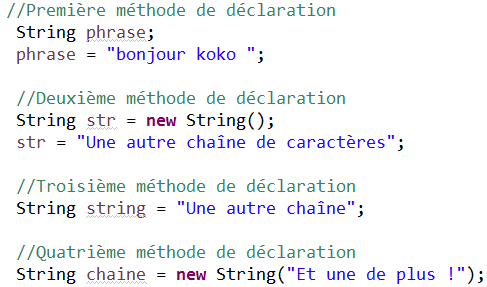 3-2) L’instruction de sortie