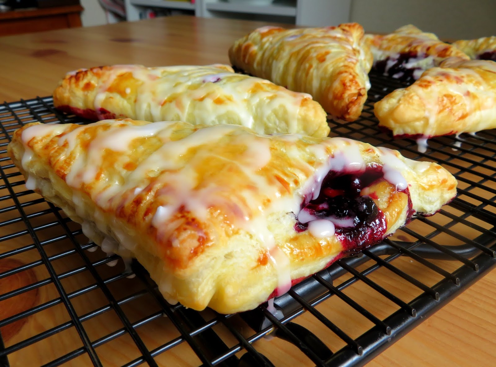Lemon Blueberry Turnovers | The English Kitchen