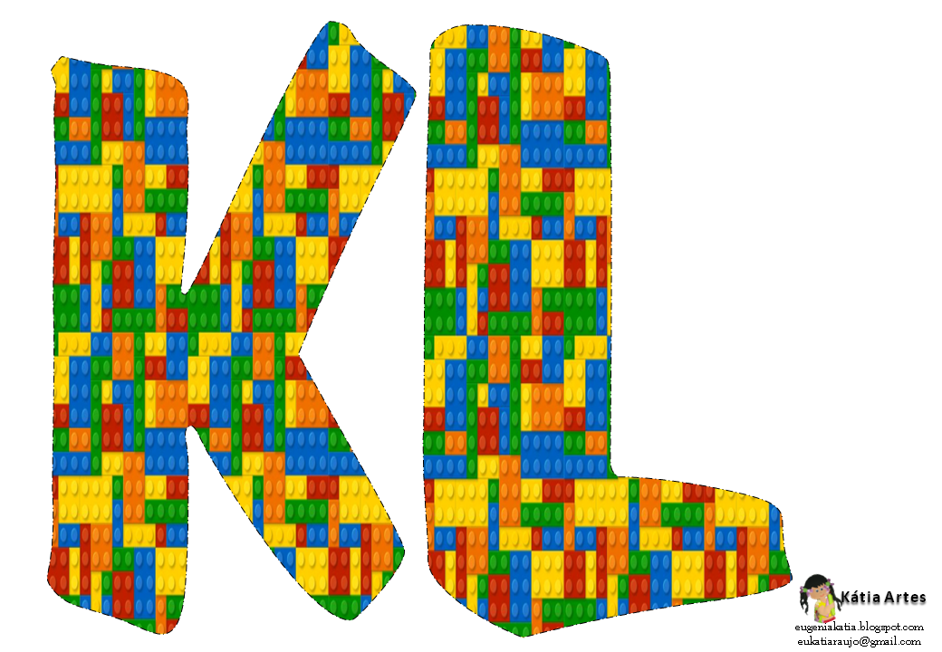 Alfabeto de Lego. - Oh my Alfabetos!