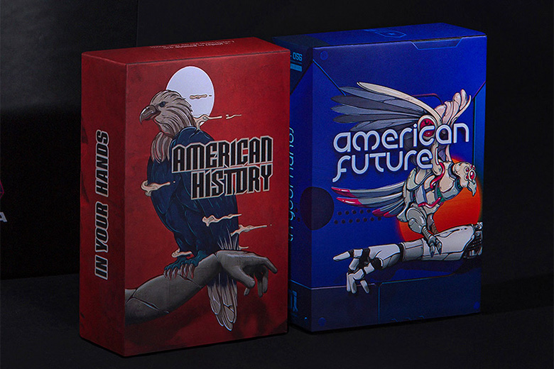 Explore American History and Future with AR Playing Cards
