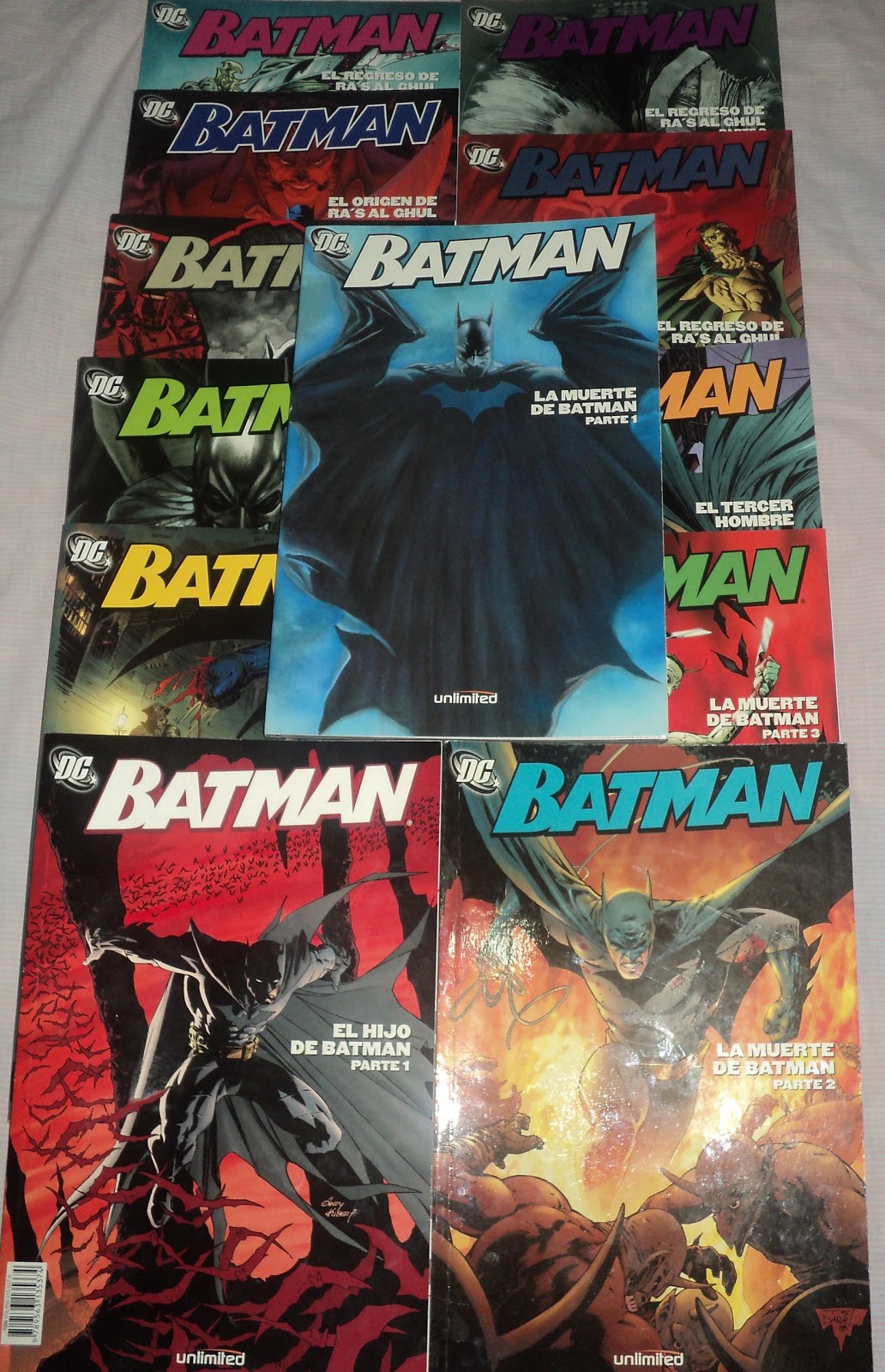 INSOPORTABLEPATO: BATMAN: LA MUERTE DE BATMAN - 1° COLECCIÓN UNLIMITED