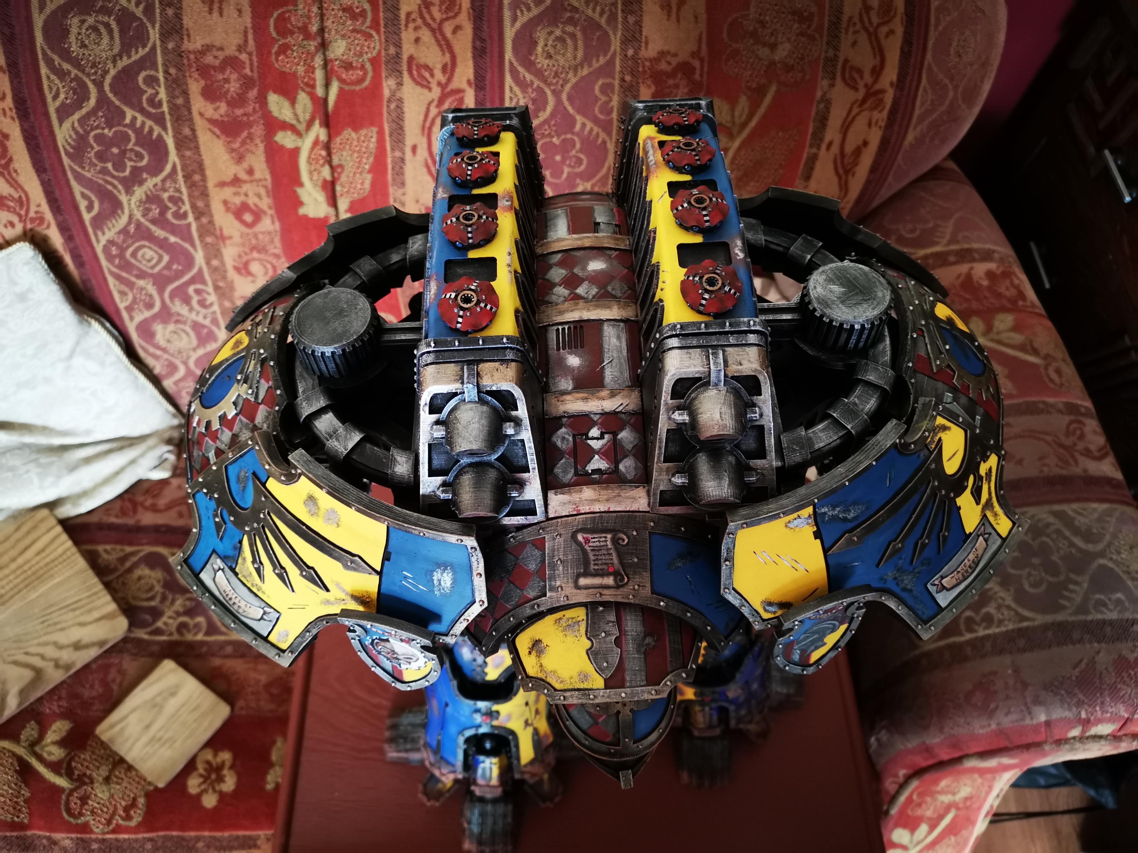 Wargames Wasteland: Warlord Titan (Part 12 - more shoulder armour!)