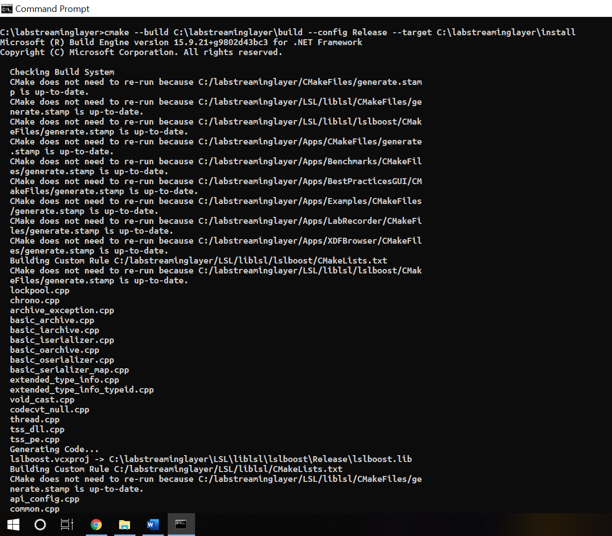 2019-07-15: Lab Streaming Layer (LSL) Tutorial for Windows