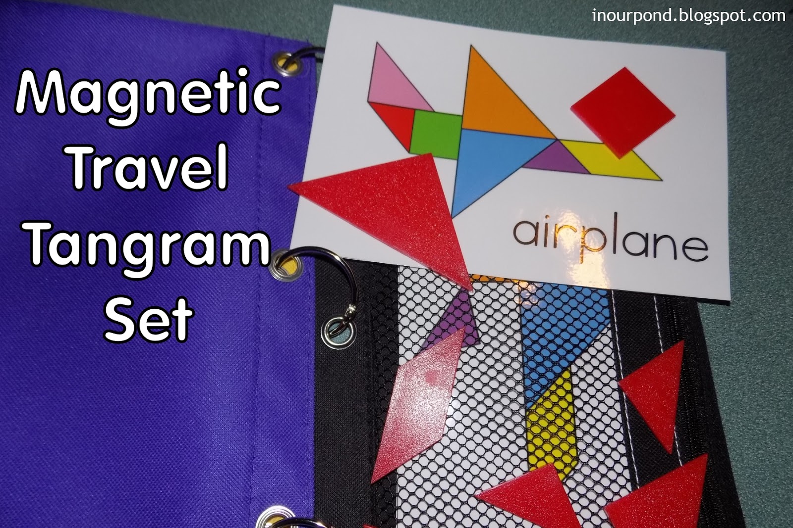 DIY Magnetic Tangram Set