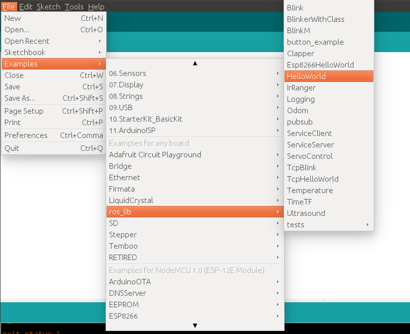 ROSSERIAL #2 ROS ARDUINO HELLOW WORLD