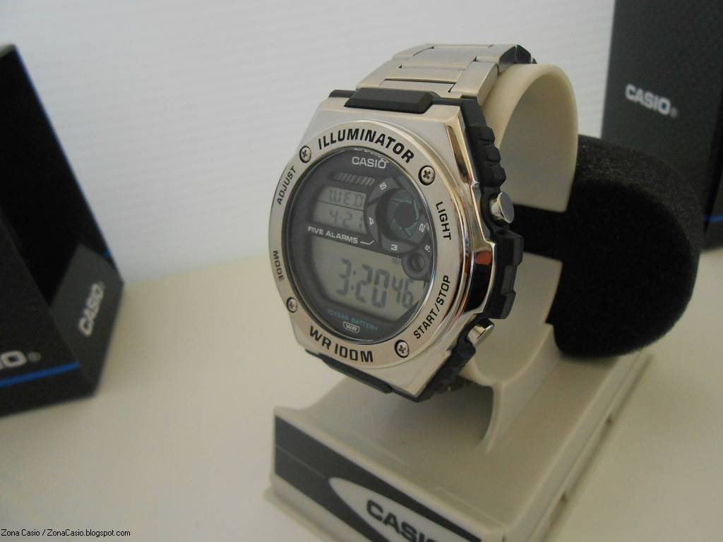 Zona Casio: Prueba del Casio MWD-100, el "G-Steel" de Collection