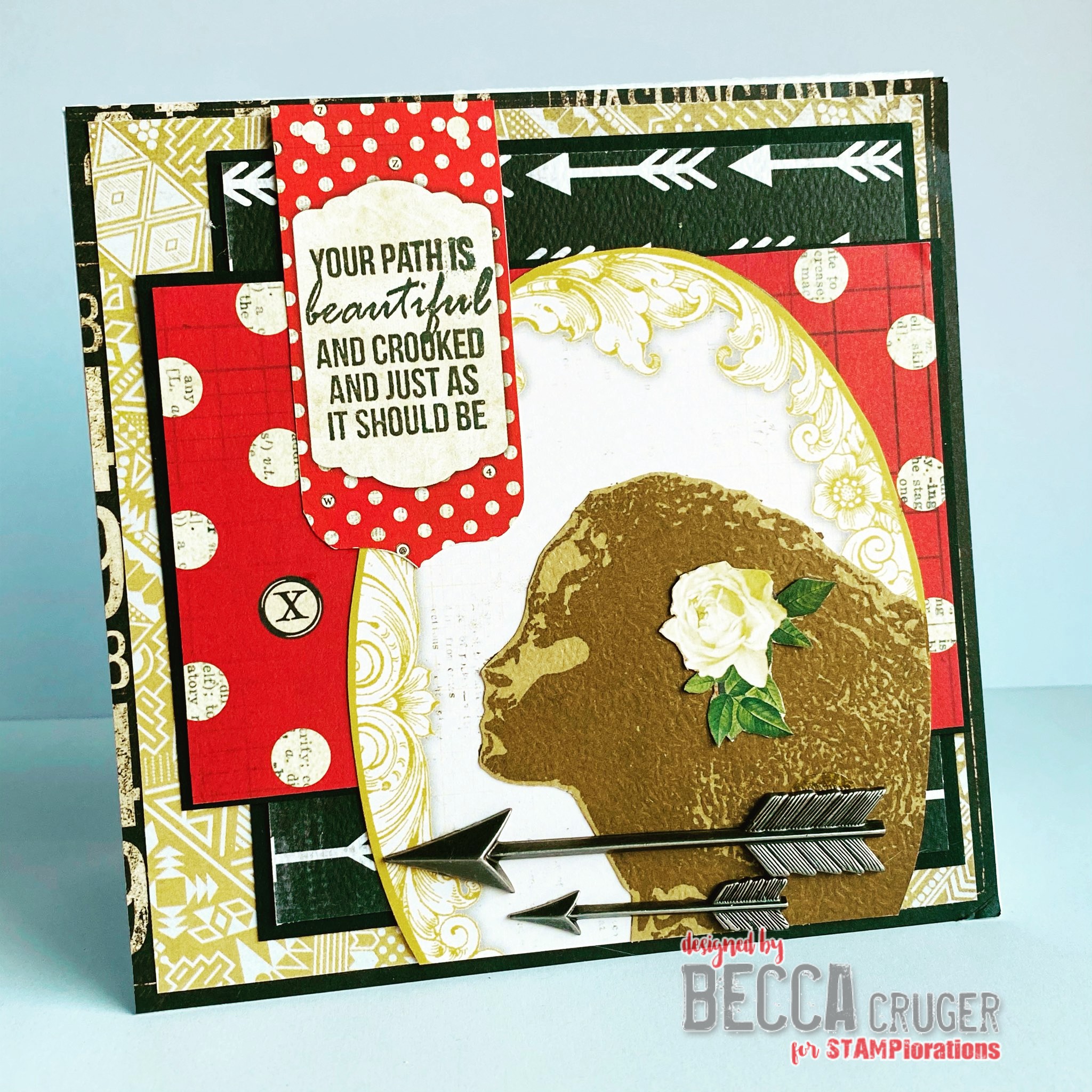 The Damsel of Distressed Cards