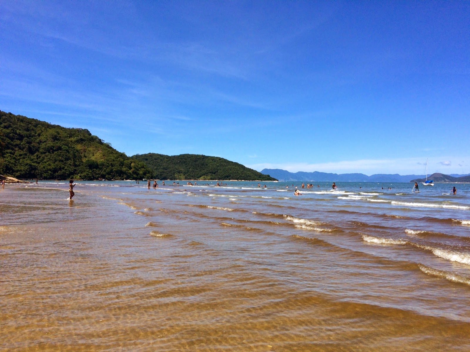 Praias de Ubatuba : Praia da Tabatinga - Caraguatatuba / Ubatuba