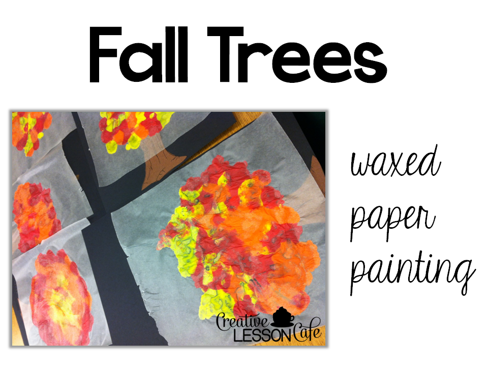 Creative Lesson Cafe: Fall Painting Projects