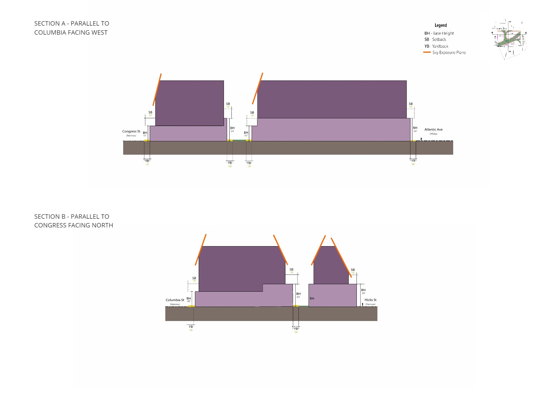SITE ZONING ENVELOPE