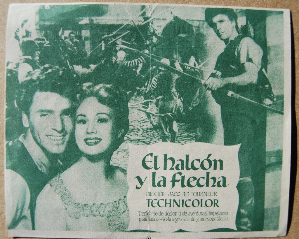 EL MUNDO DEL CARTEL : EL HALCON Y LA FLECHA .1950