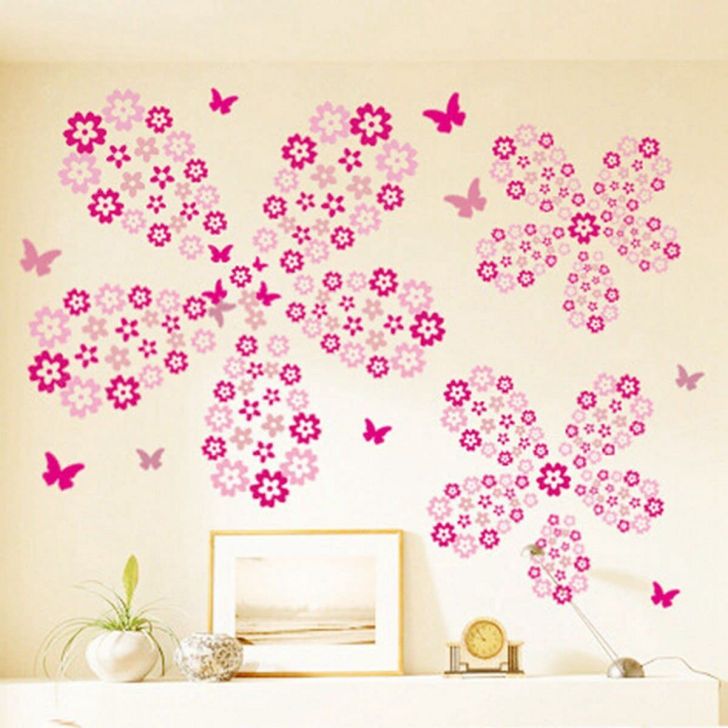 15 Gorgeous DIY Flower Wall Decoration Home Ideas