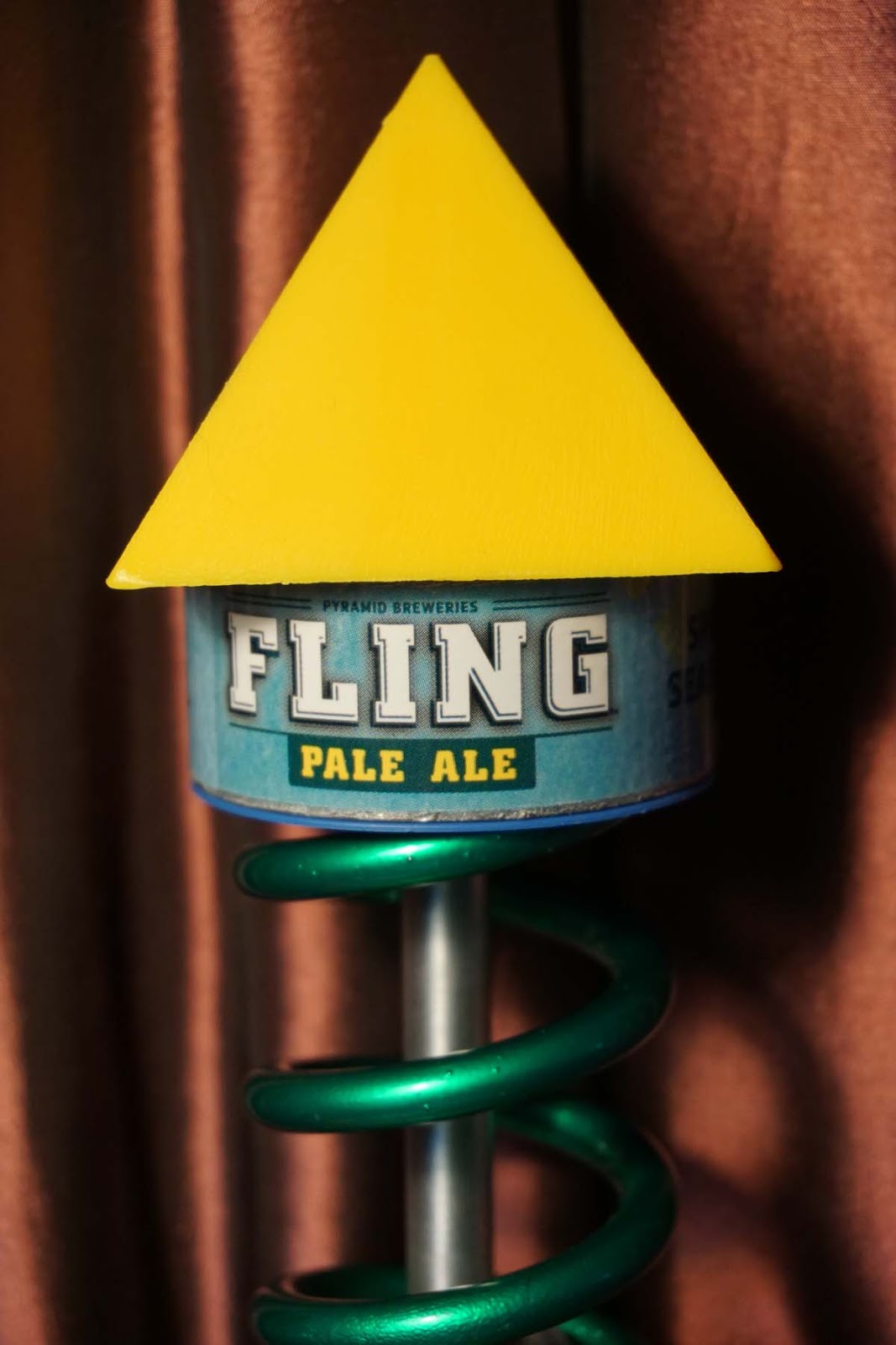 Tap Handle #524: Pyramid - Fling Pale Ale