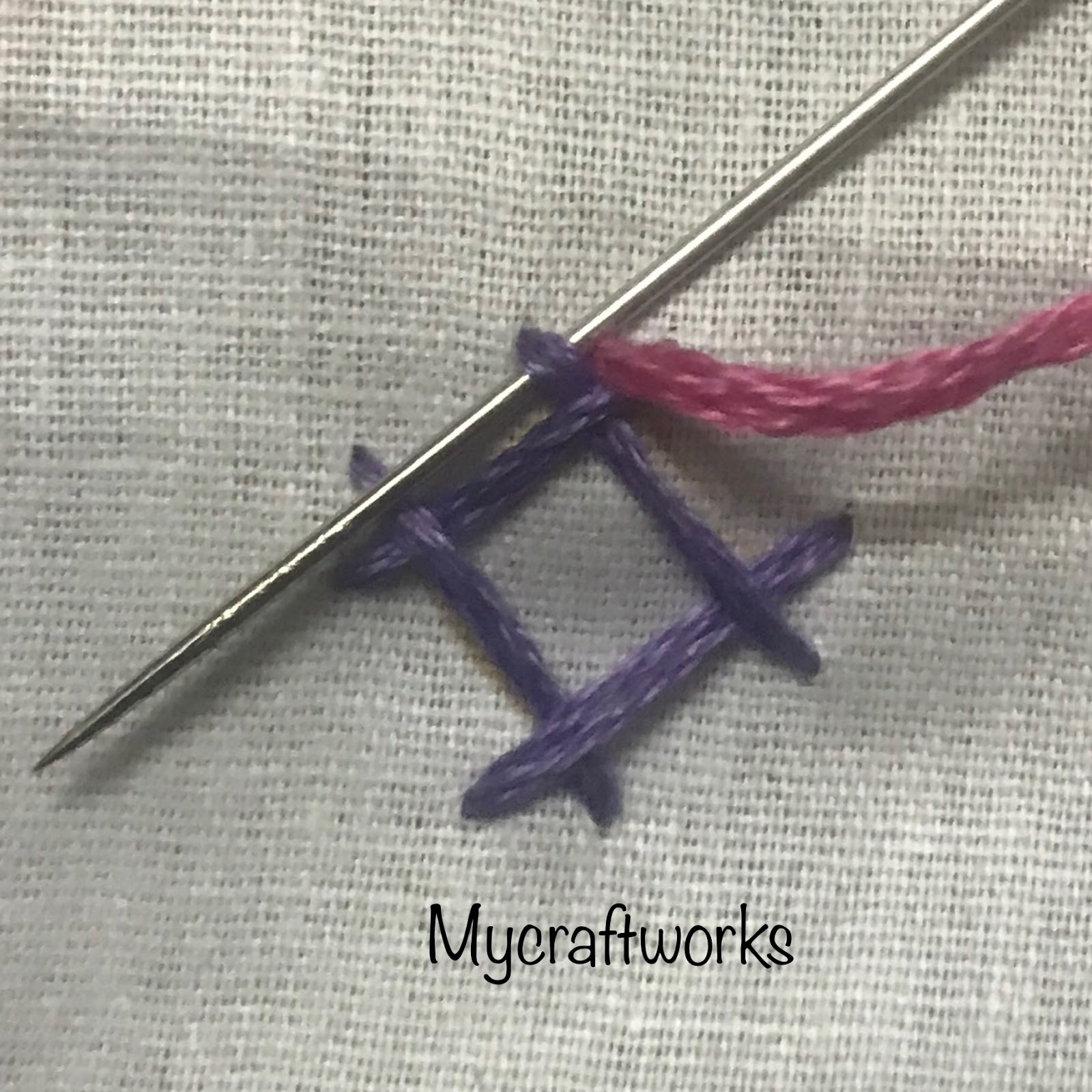 MY CRAFT WORKS: Kutch embroidery Introduction and tutorial1