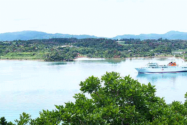 Ryukyu Life: Travel GIF: Ferry Headed to Iheya Island from Unten Port ...