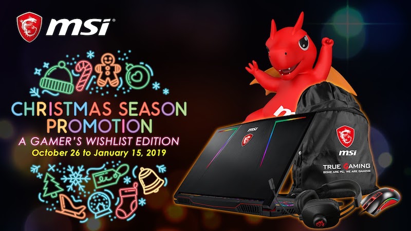 Sale Alert: MSI Christmas Promotion gives away freebies, starts at PHP ...