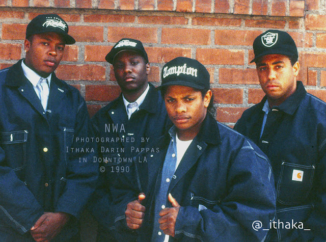 "BEYOND SOUTH CENTRAL" Eazy E & NWA photographs ...by: Ithaka Darin ...