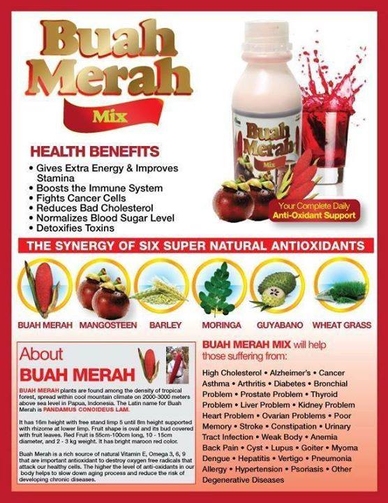 Buah Merah Mix Cebu City: Health Benefits