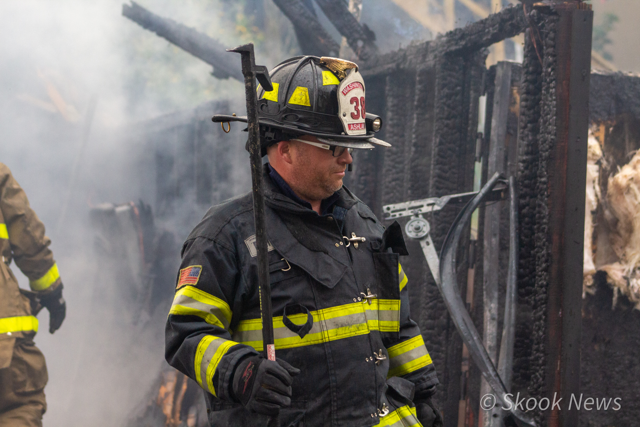 Fire Crews Respond to Fully Involved Garage Fire in Ashland Tuesday Morning