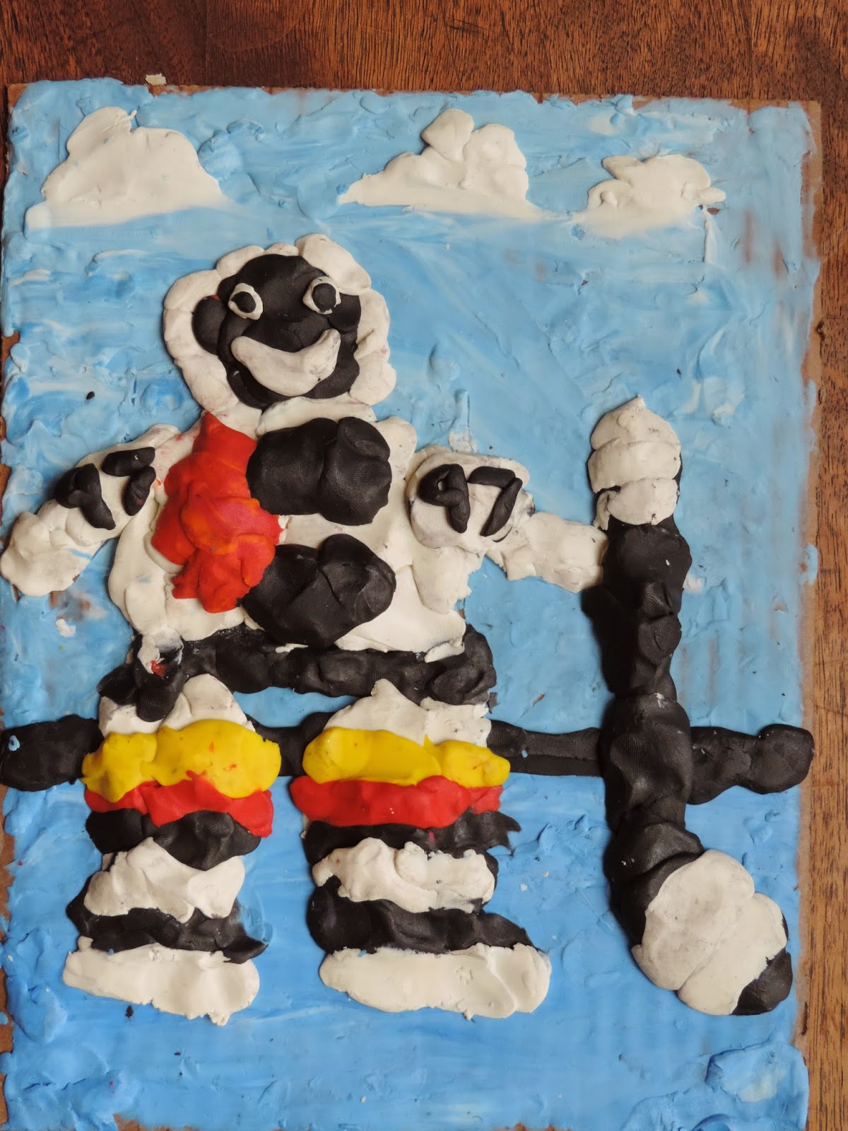 Olivet School: Plasticine Art