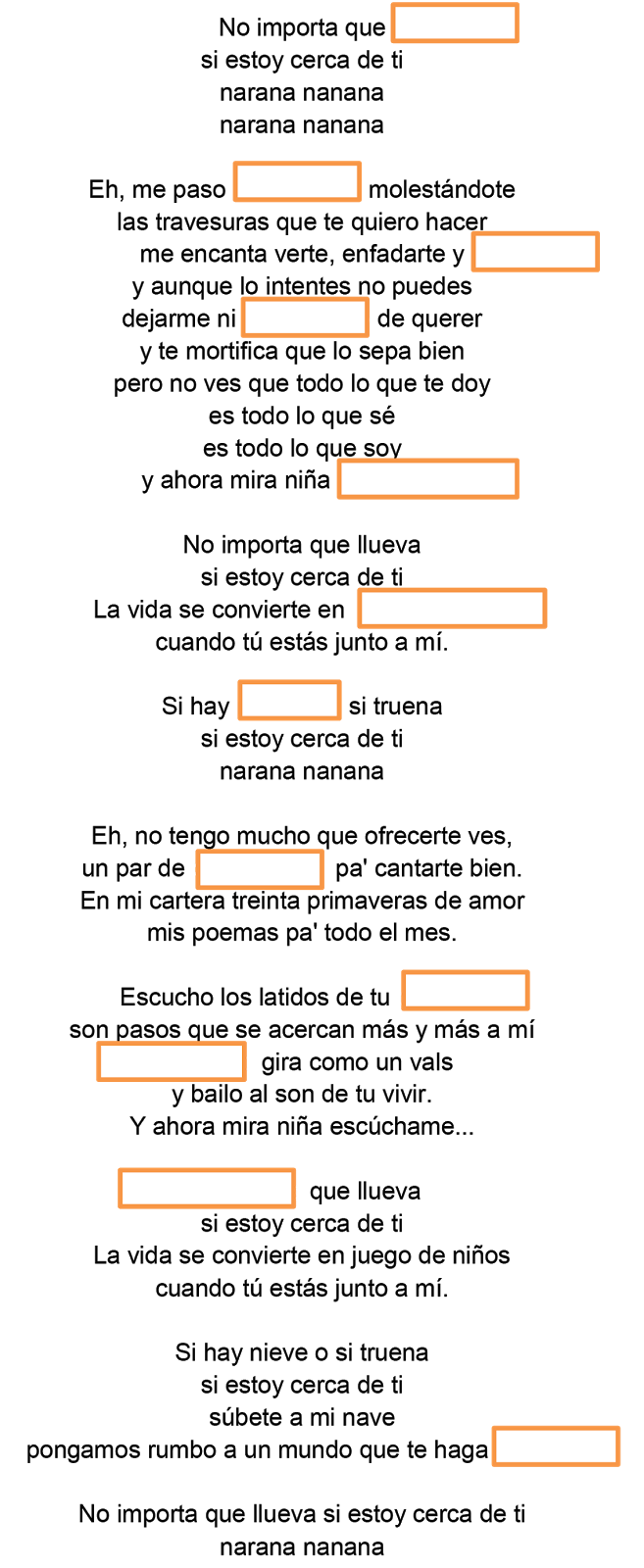 Aprende español con canciones sencillas