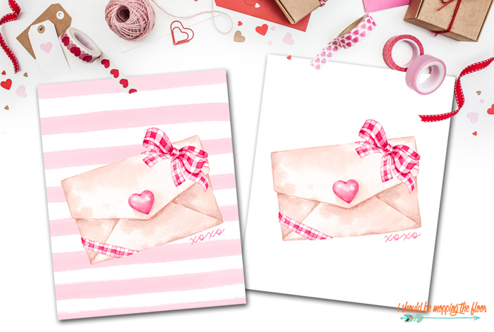 Free Valentine Printables | i should be mopping the floor
